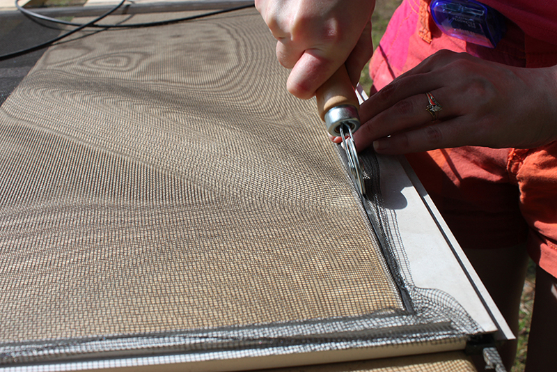 How to Rescreen A Window: Easy DIY Repair for a ripped screene 1 More ...